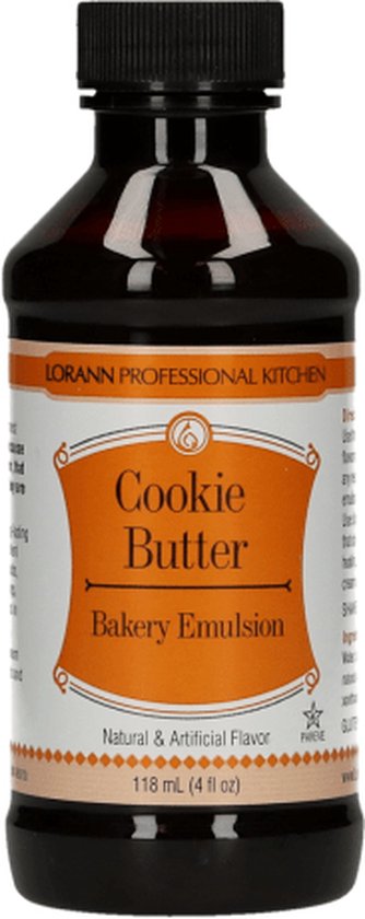 LorAnn Bakery Emulsion - Cookie Butter - 118ml | bol