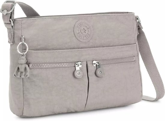 Kipling NEW ANGIE Dames Tas - Grey Gris | bol