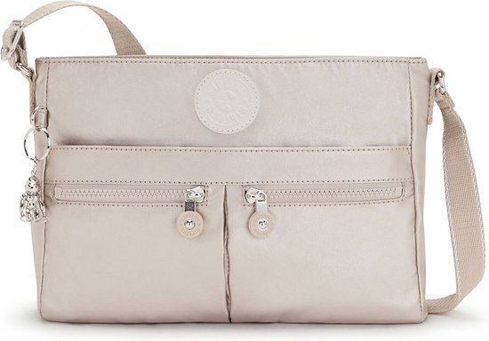 Kipling NEW ANGIE Dames Tas - Metallic Glow | bol.