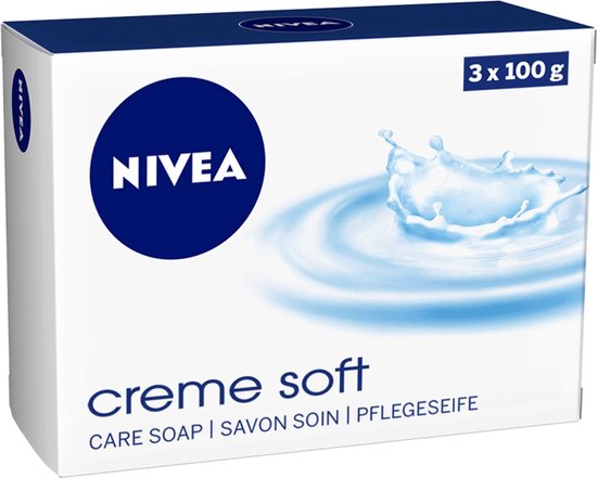 NIVEA Creme Soft Zeeptablet - 3 X 100 gr - Handzeep ...