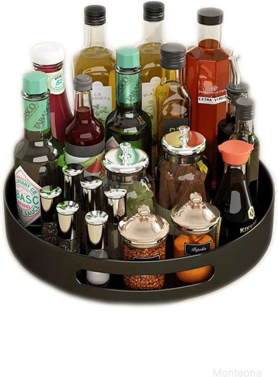 Luxe Draaiplateau - Draaischijf - 30 cm - Keuken organizer - Keukenrek - Kruidenrek -... | bol