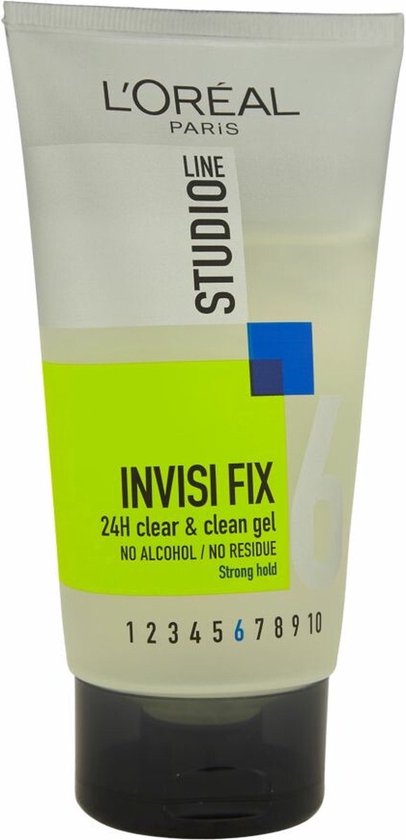 L'Oréal Paris Invisi Fix Gel - 24H Strong - Clear & Clean - 150 ml | bol