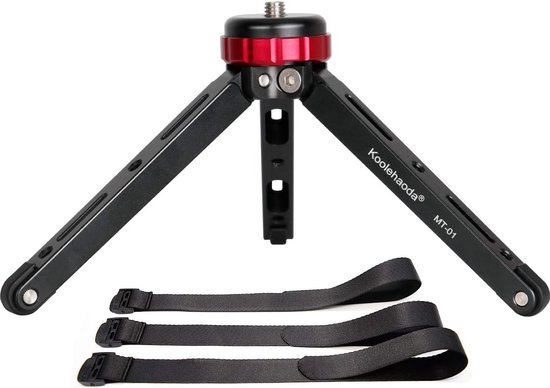 Mini-statief camera aluminium CNC tafel statief met schroef 1/4 en 3/8 ...