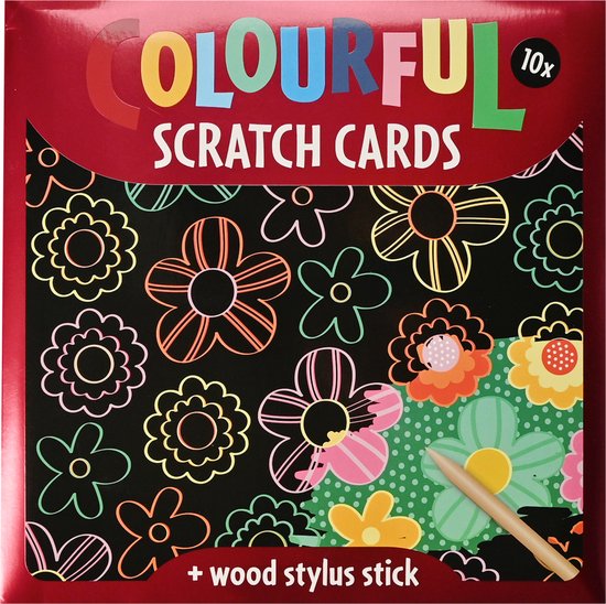 10 Kraskaarten Bloemen | bol