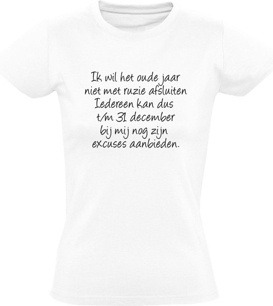 Ik wil het oude jaar niet met ruzie afsluiten Iedereen kan dus t/m 31 ...