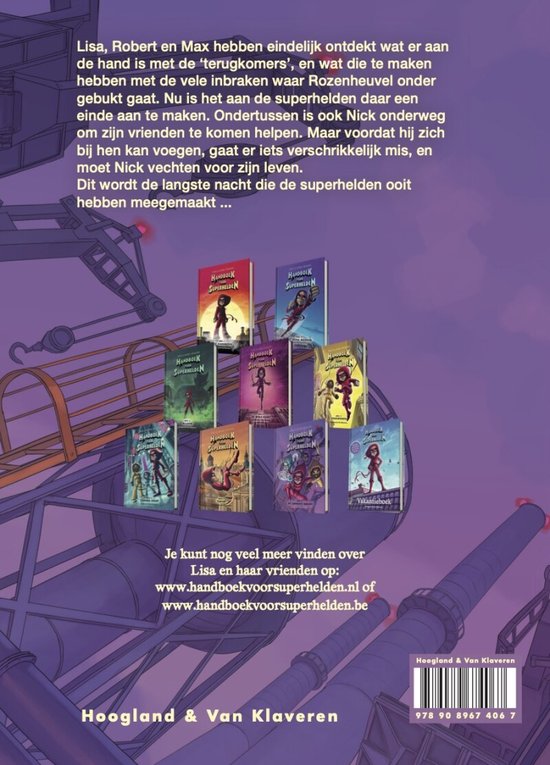 Handboek voor Superhelden 8 - De langste nacht, Elias Vahlund | 9789089674067 | Boeken | bol