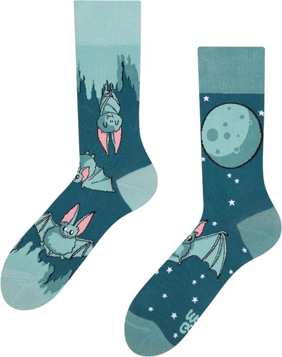 Dedoles Sokken - Regular Socks Bats in the Night - Unisex - Maat - 35-38 | bol