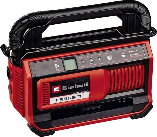 Einhell Accu Compressor PRESSITO 18/25 Li Solo - Power X-Change - 18 V ...