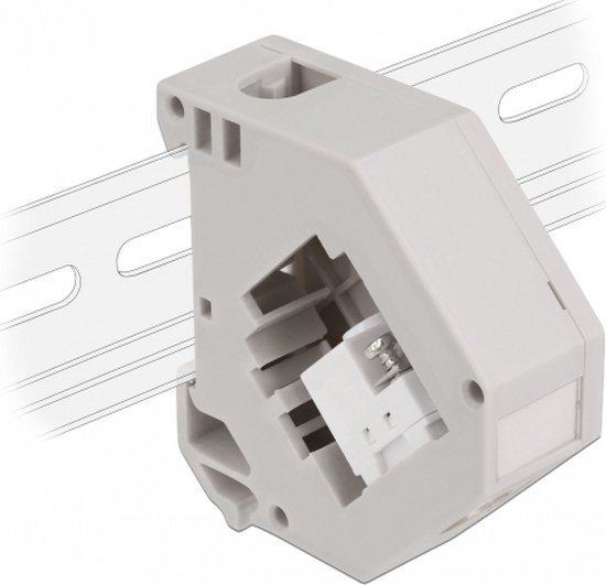 DIN Rail -adapter met Keystone IEC -vrouw naar terminalblok | bol