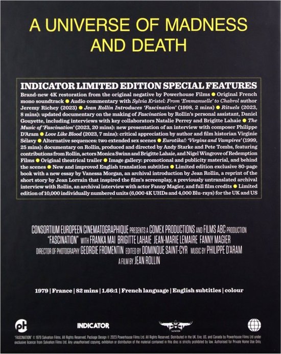 Fascination - Blu-Ray - Eerie chateau - Runaway criminal | bol