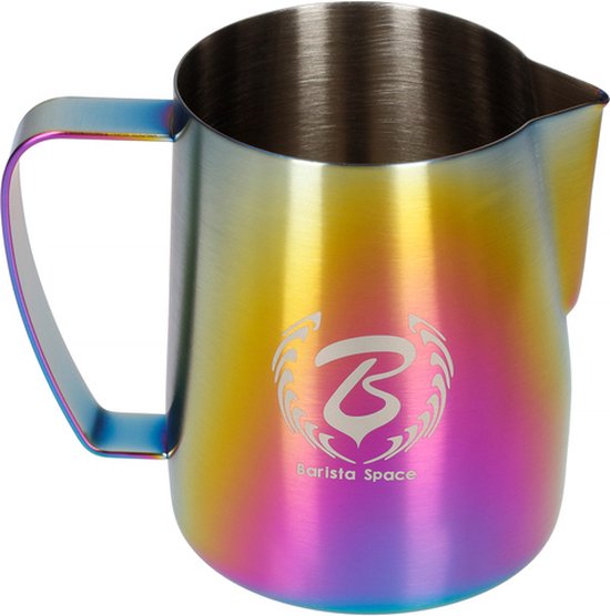 Barista Space - 600 ml Sandy Rainbow Milk Jug (pitcher ...