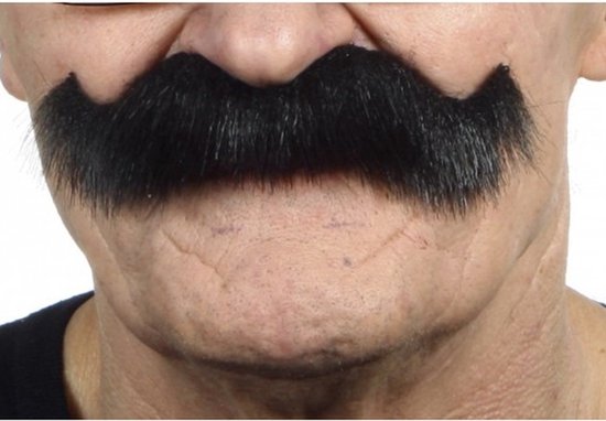 Snor - Louis - Zwart | bol