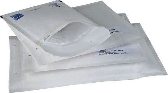 Envelop Quantore luchtkussen nr17 250x350mm wit 5 stuks | bol