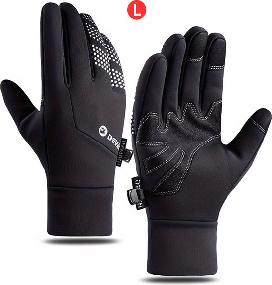 Winterhandschoen - Handschoenen - Touchscreen Handschoenen - Wielrenhandschoenen -... | bol