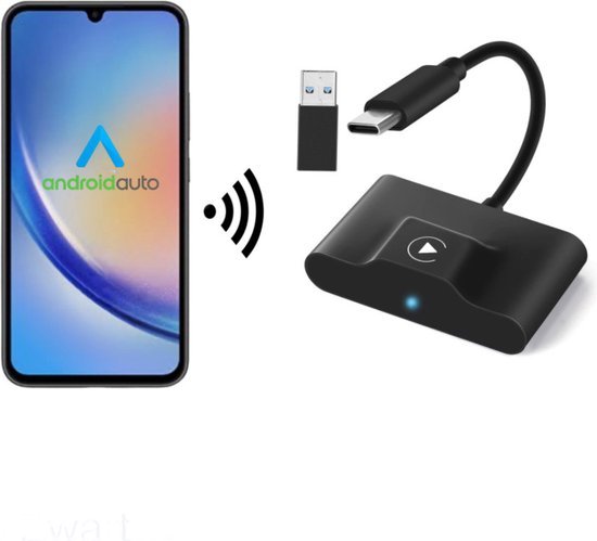 Hoogwaardige kwaliteits Android Auto Dongle - Draadloos verbinden met ... Hoogwaardige kwaliteits Android Auto Dongle - Draadloos verbinden met ...