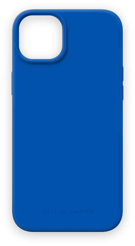 iDeal of Sweden Silicone Case MagSafe iPhone 15 Plus Cobalt Blue | bol