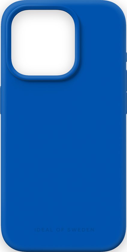 iDeal of Sweden Silicone Case MagSafe iPhone 15 Pro Cobalt Blue | bol