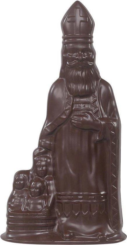 sinterklaas chocolade puur 25 cm 220 gram | bol