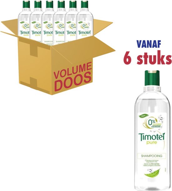 Timotei Shampoo Green Tea Pure (6 x 300ml) | bol