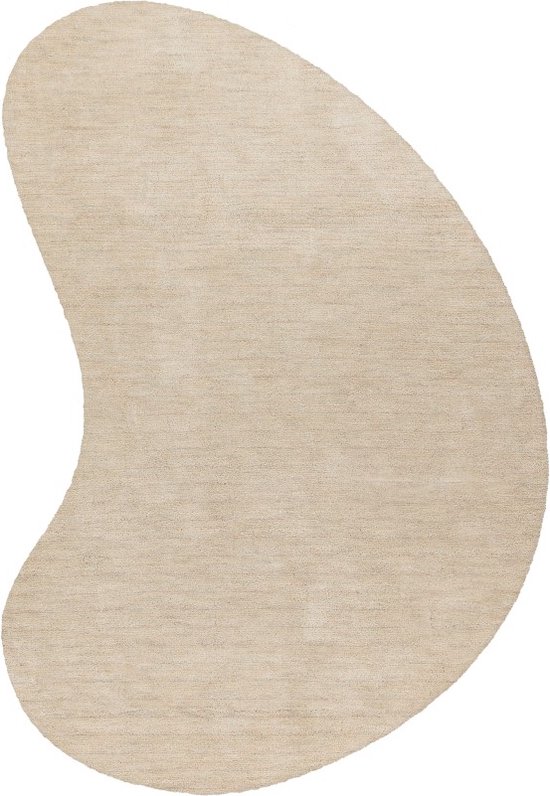 Lalee Comfy Uni Organiscge organic vorm vloerkleed karpet effen ...