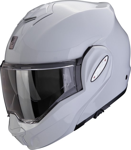 Scorpion EXO-TECH EVO PRO SOLID Light Grey - Maat M - Integraal helm ...