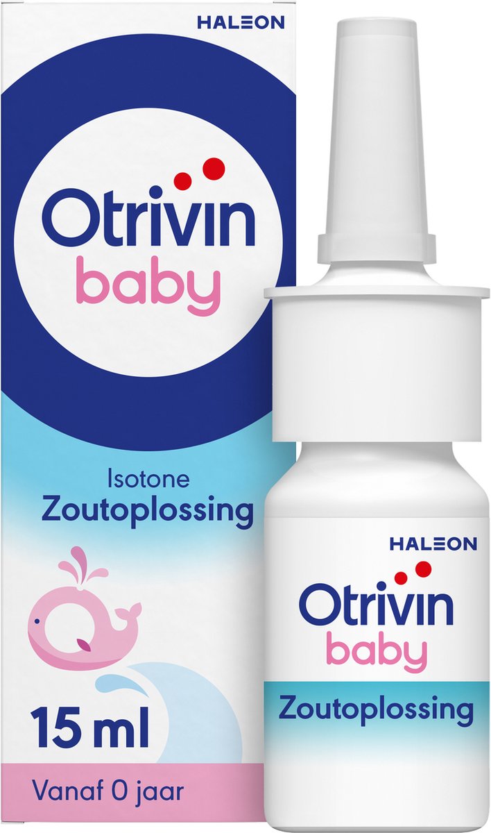 Otrivin Baby Zoutoplossing Neusspray bij een verstopte neus 15 ml | bol