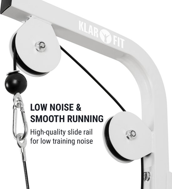 Stronghold trekstang wandinstallatie 100kg 2.5m krachttrainingsstang ...