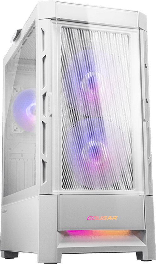 COUGAR Duoface RGB Mid Tower PC Behuizing - Wit | bol