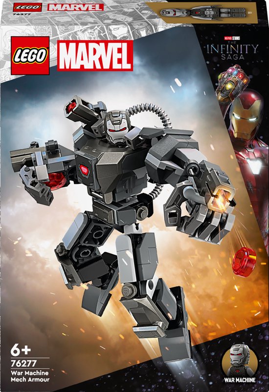LEGO Marvel War Machine mechapantser - 76277 | bol