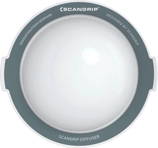 SCANGRIP Diffuser Cap Small - Voor Egale Lichtverdeling | bol