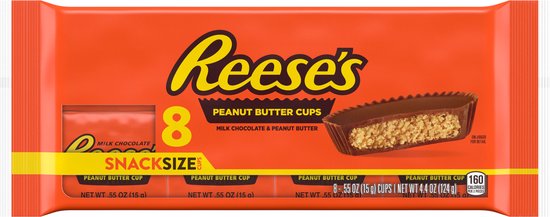 Reese's PeanutButterCup 8pack (18x124g) | bol