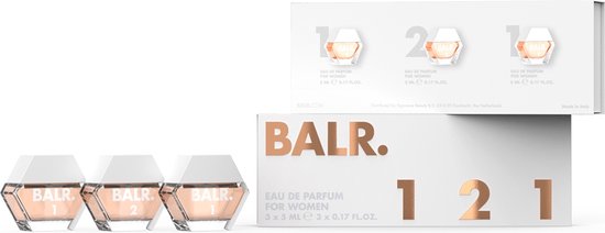 BALR. Parfum voor dames - Miniature Eau de Parfum Giftset - 1/2/1 | bol