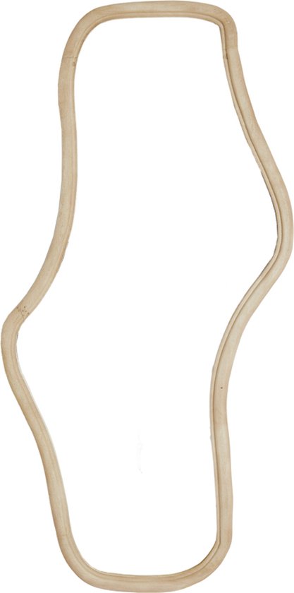 Light & Living Organische Spiegel Celano - Mangohout - 161 x 80cm | bol