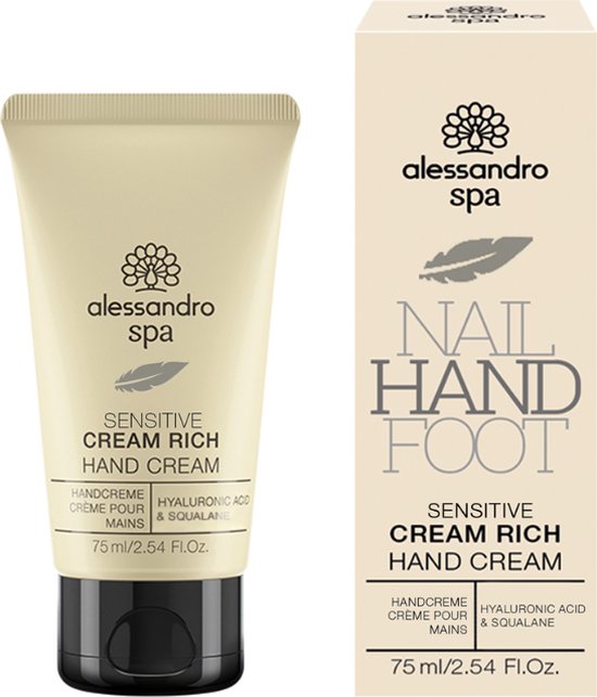 Alessandro Spa Cream Rich Sensitive Handcreme 75 ml | bol