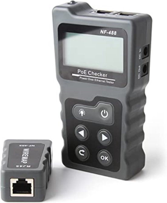 Netwerk tester - UTP tester - Lan tester - Grijs | bol