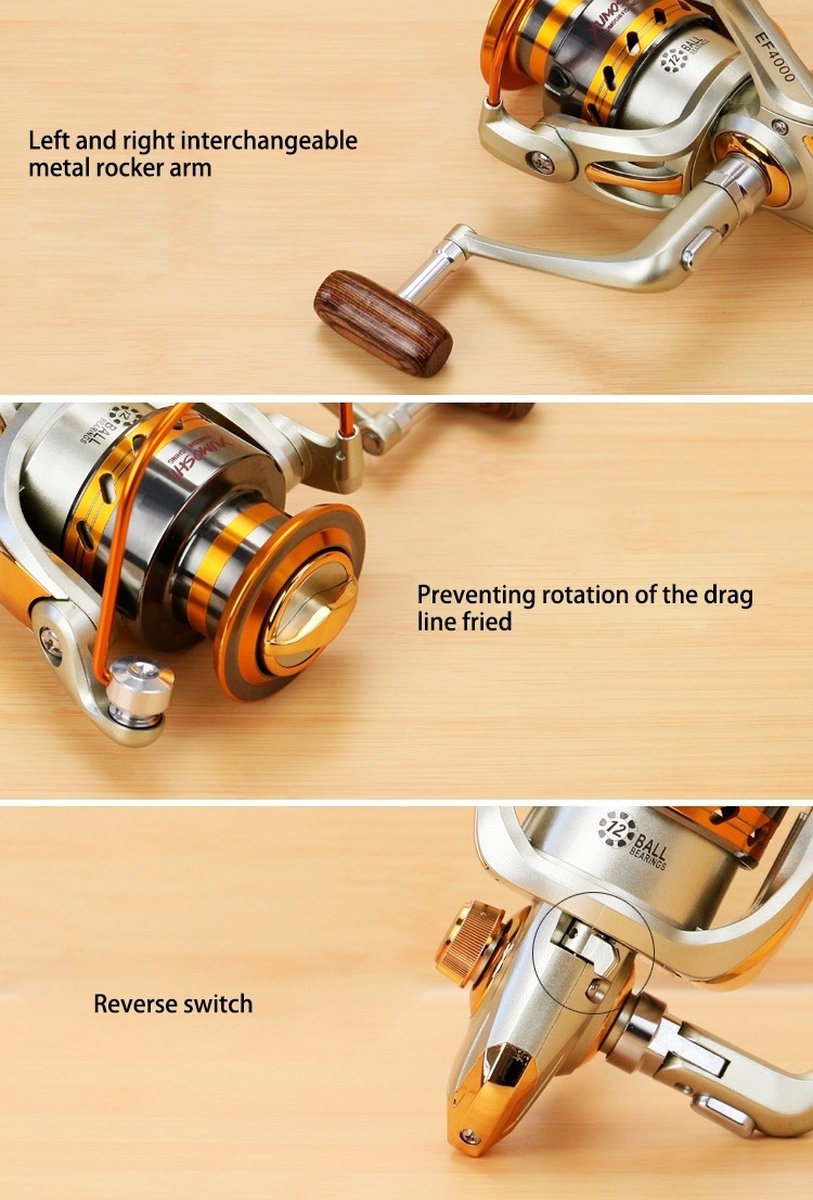 Telescopische luxe vishengel SET van Improducts - vis hengel is 240 cm ...