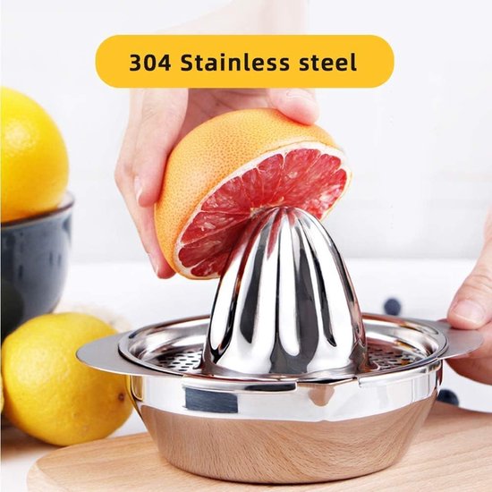 Citrus Juicer Orange Squeezer Manual Stainless Steel Lemon Squeezer ...