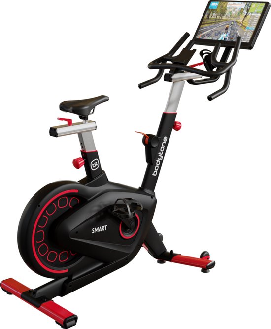 Bodytone Active Bike 400 Smart Screen (Rouge) - Vélo de spinning avec ...
