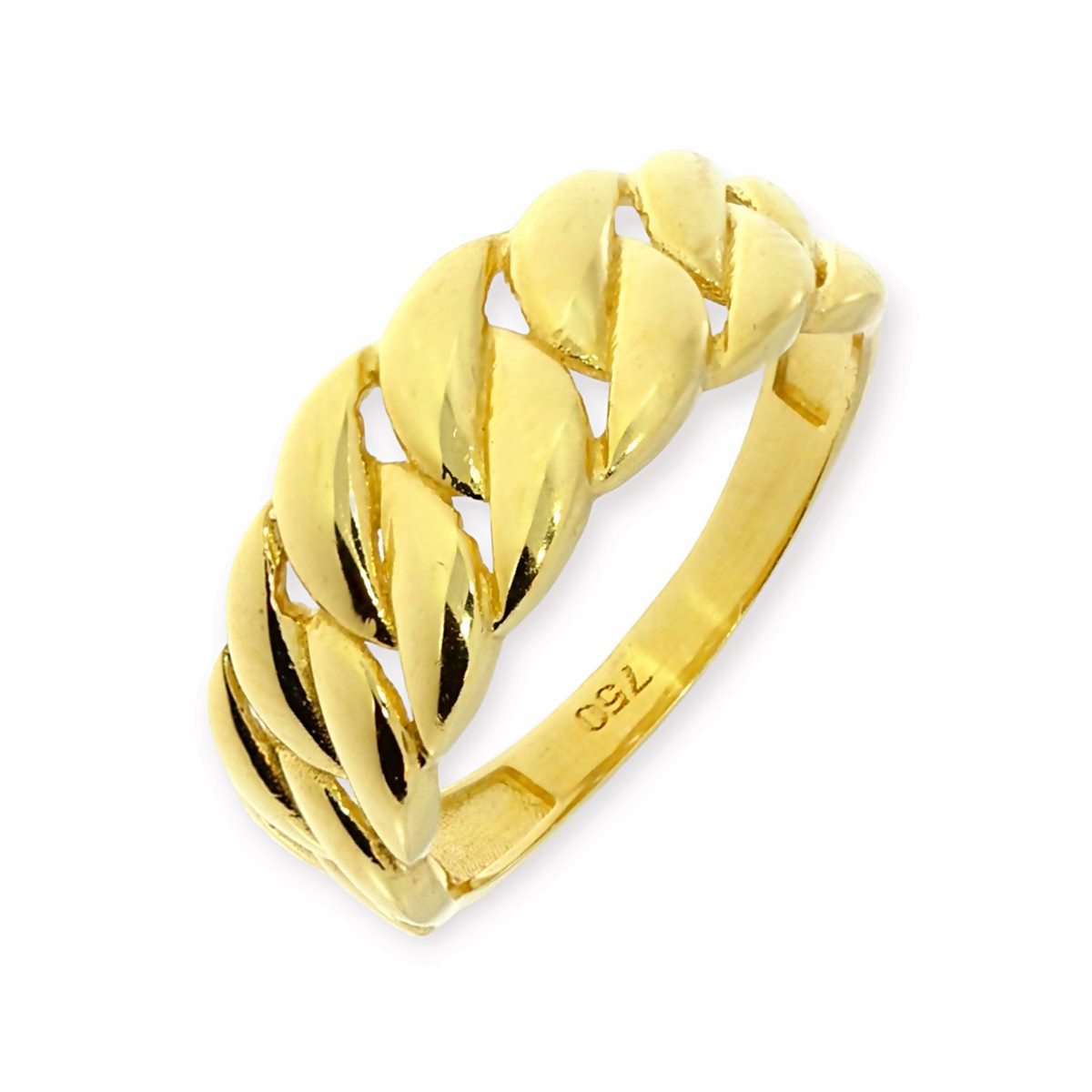 Gouden damesring gourmet 18 karaats | bol