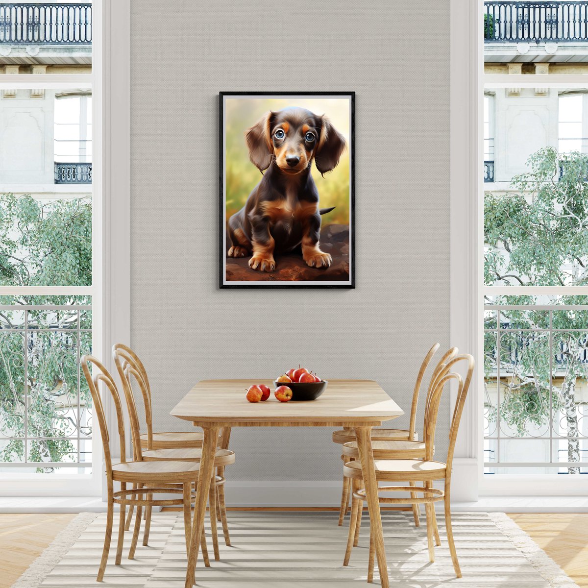Teckel Poster | Animal mignon Poster | Teckel | Affiche chien | Affiche ...