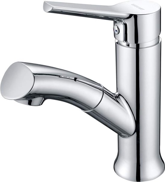 Tap for Bathroom with Pull-Out Shower Basin Mixer Tap High Mixer Tap ...