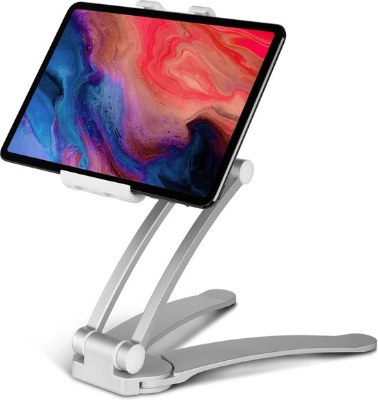 Houder tabletstandaard tafel tablet houder mobiele telefoon met adapter ...