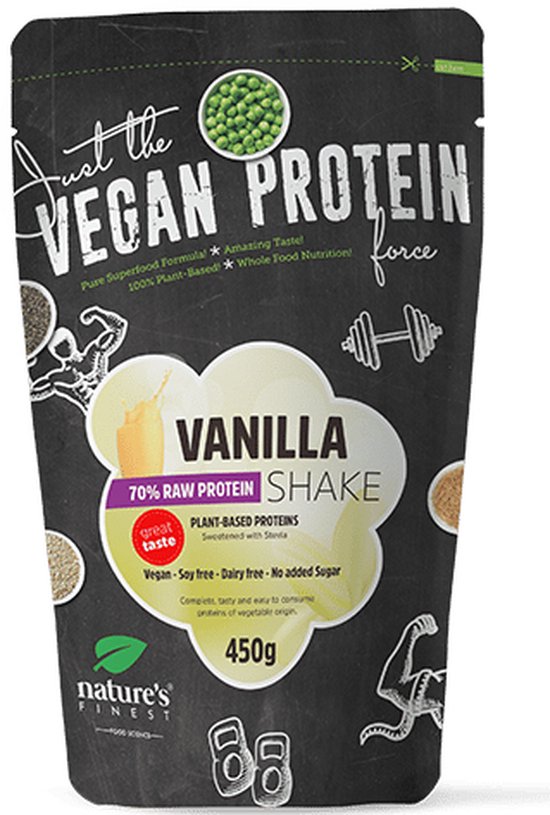 Vanille 70% Eiwitshake (Proteïneshake) - Complete, lekkere en licht ...
