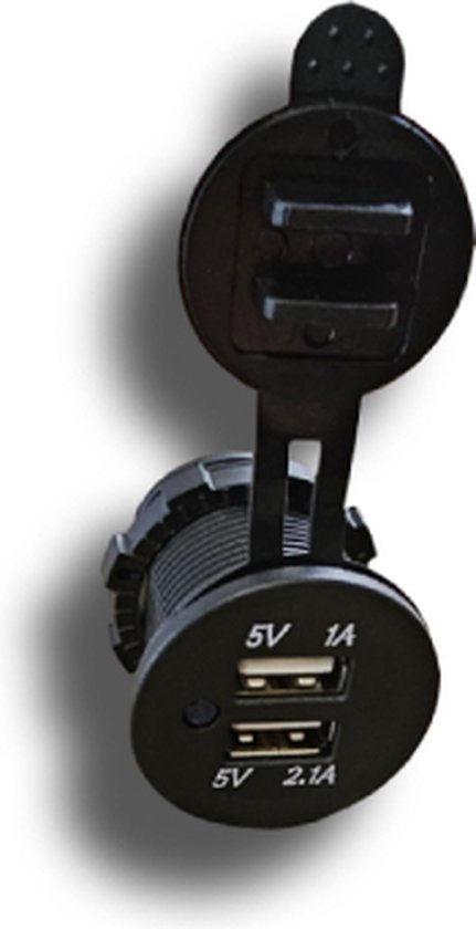 FES Marine - USB Lader - inbouwcontact - USB poort - inbouw USB lader ...