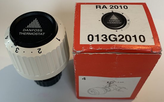 Danfoss Thermostat RA 2010 Thermostaatknop 013G2010 | bol