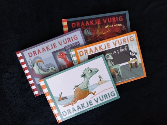 Draakje Vurig set 4 delen, Janneke van Olphen | 9789491687952 | Boeken ...
