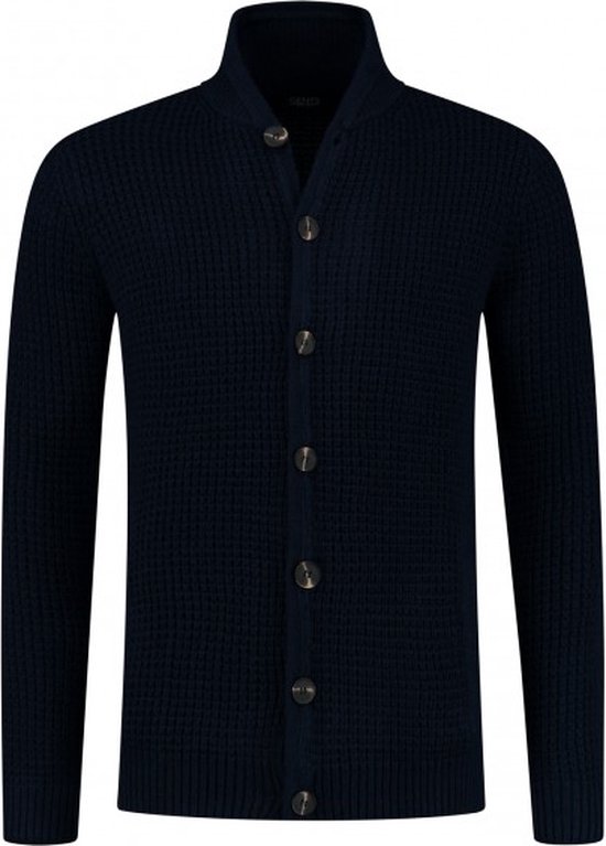Gents - Cardigan blauw - Maat L | bol