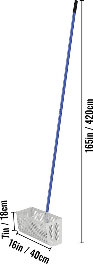 Strand Zand Landschap Hark 16" Onderhoud Aquatic Vijver Weed Tuin Tool ...