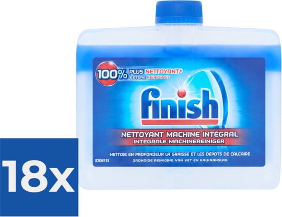 Finish Machinereiniger Original - 250 ml - Voordeelverpakking 18 stuks | bol