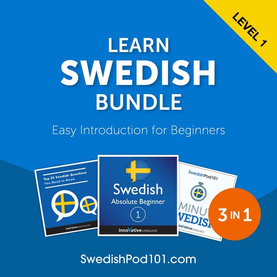 Learn Swedish Bundle - Easy Introduction for Beginners, Innovative ...